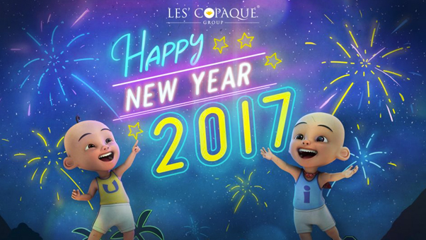 Selamat Tahun Baru 2017 – Les' Copaque Production Sdn Bhd (SSM : 718084-T)