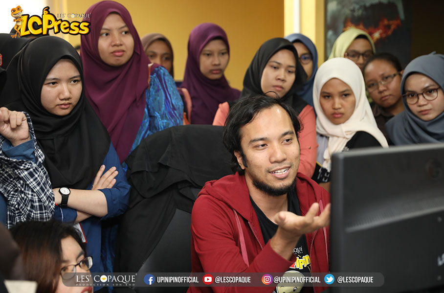 Lawatan Pelajar UiTM ke Studio Les’ Copaque Production – Les' Copaque ...